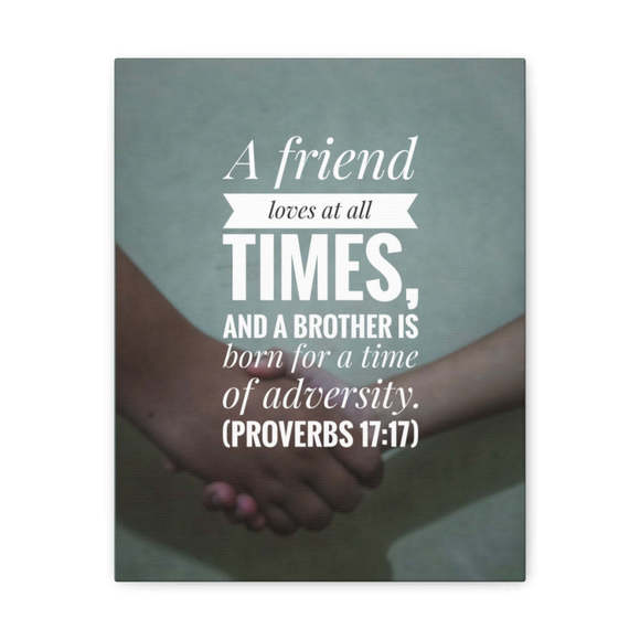 Express Your Love Gifts | Art | Scripture Sign Brother Is Born Proverbs ...